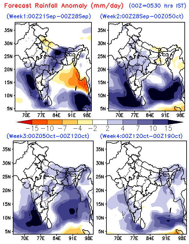 Extended Range Forecast, IMD – Monsoon OnLine