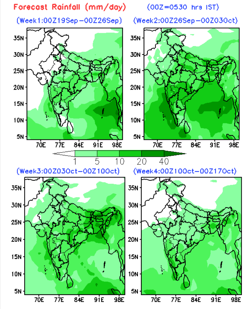 Extended Range Forecast, IMD – Monsoon OnLine
